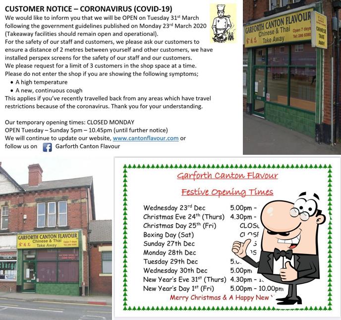 Garforth Canton Flavour in Leeds - Restaurant menu and reviews
