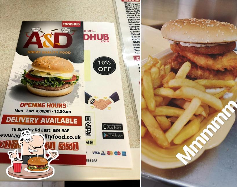 A & D Great Quality Food in Waterfoot - Restaurant menu and reviews