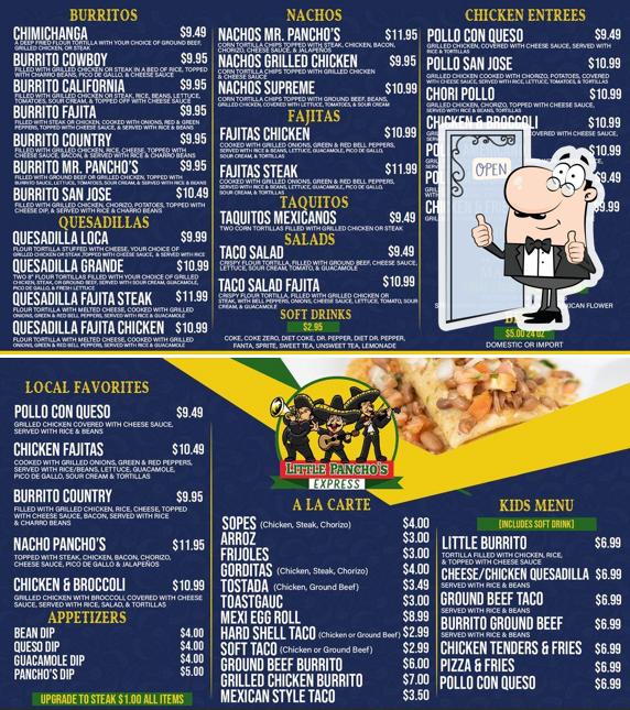 Little Pancho's Express in Lebanon - Restaurant menu and reviews