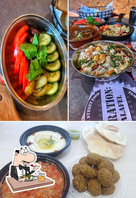 Operation Falafel restaurant, Dubai, Dubai Media City CNBC Building C7 ...