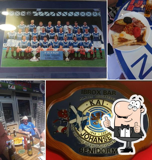 The Ibrox Bar, Benidorm - Restaurant menu, prices and reviews