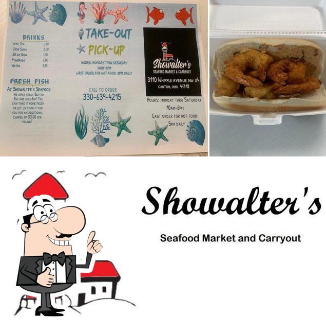 Showalter's Seafood Market and Carryout, Canton - Restaurant menu ...