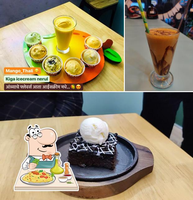 Kiga Ice Cream & Cafe - Nerul, Navi Mumbai - Restaurant menu, prices ...