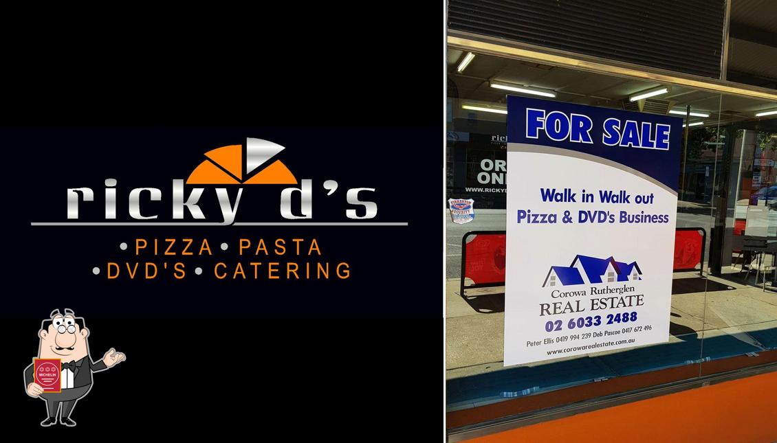 Ricky D’s Pizza and More, Corowa - Restaurant menu, prices and reviews