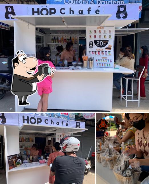 Hop chafe’ ฮ็อปชาเฟ่ ละแมเมืองใหม่ cafe, Lamae