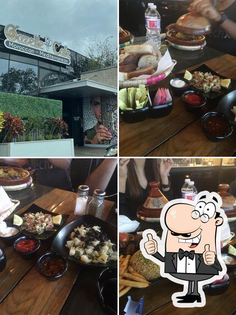 Gazelle Cafe in Houston - Restaurant menu and reviews
