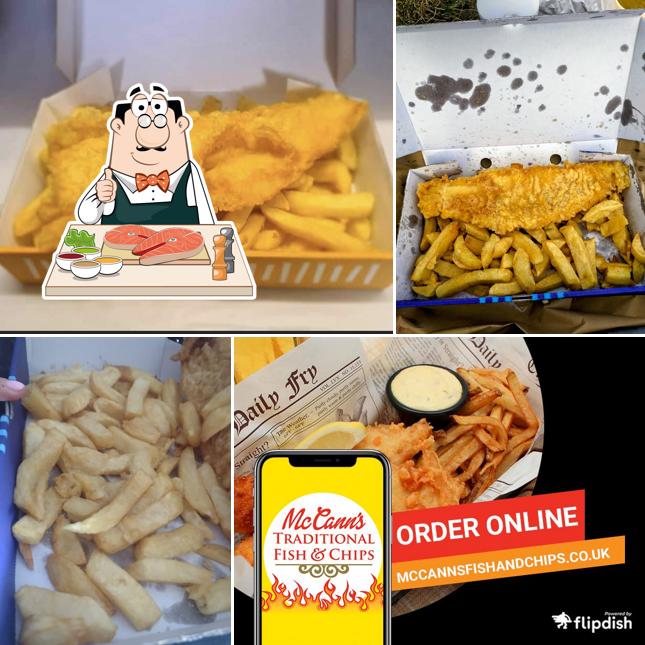 McCann's Traditional Fish & Chips, Newcastle - Restaurant menu, prices ...
