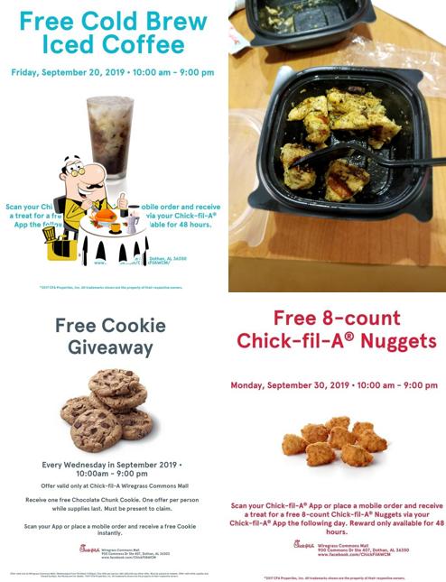 Chick-fil-A, 900 Commons Dr Ste 407 in Dothan - Restaurant menu and reviews