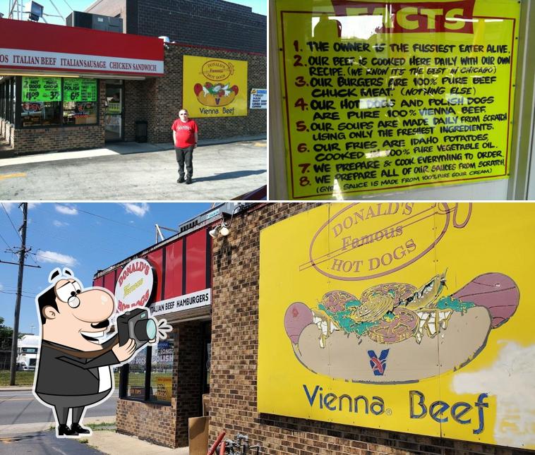 Donald's Famous Hot Dogs, 4759 S Central Ave in Chicago - Restaurant ...