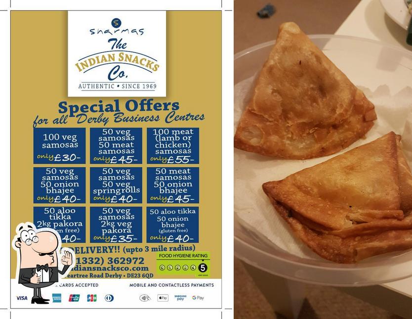Sharmas The Indian Snacks Co., Derby - Restaurant menu, prices and reviews