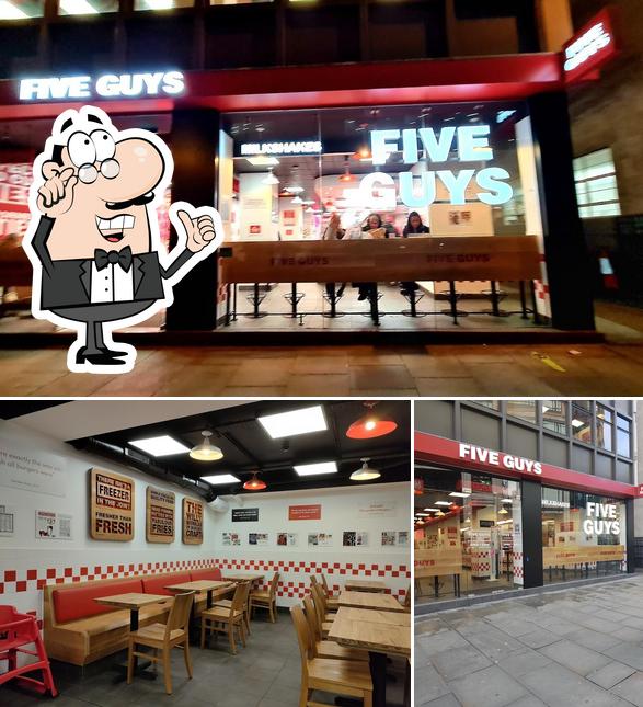 Five Guys Burgers and Fries Liverpool Street, London - Restaurant menu ...