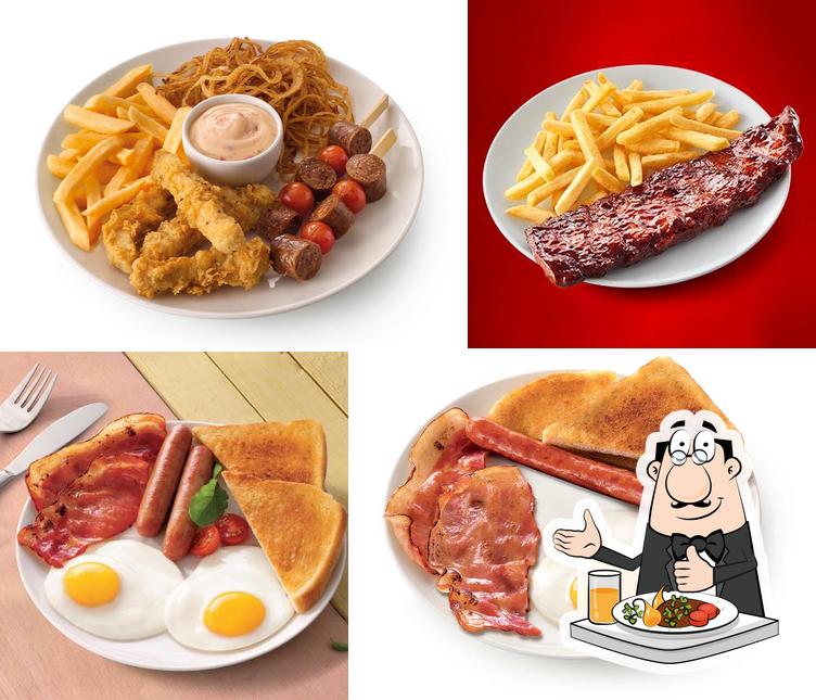 Wimpy restaurant, South Africa, North Bound Kroonvaal - Restaurant menu ...