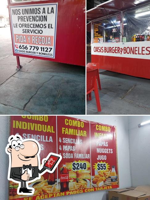 Restaurante Oasis Burger & Boneless, Ciudad Juarez - Carta del ...