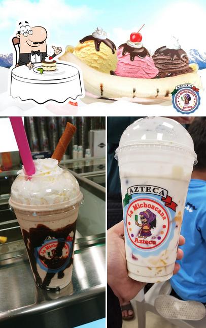 La Michoacana Azteca, 5447 W 79th St in Burbank - Restaurant menu and ...