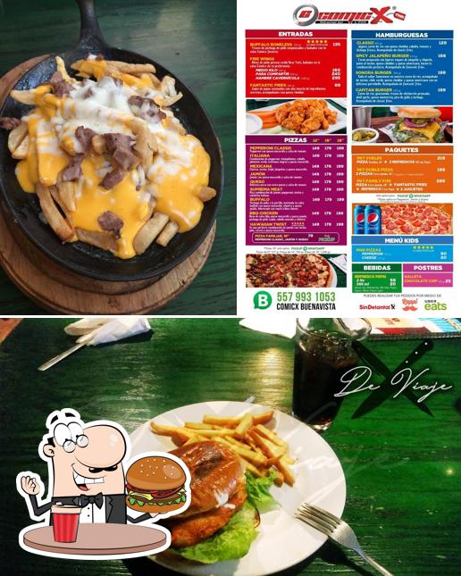 Comicx, Ciudad de México, Buenavista (estación) - Menú del restaurante ...