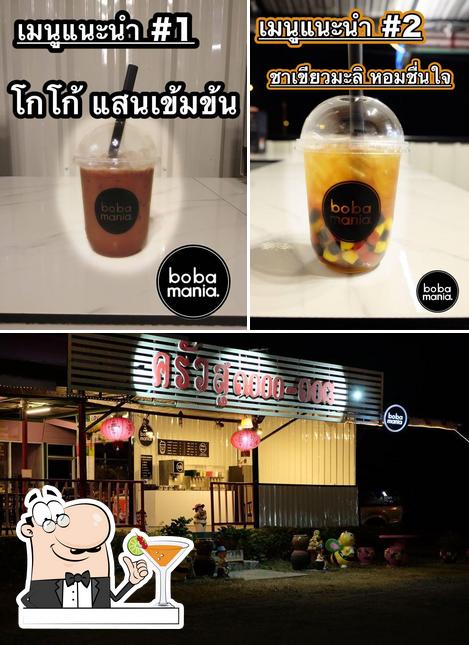 Restaurante Boba Mania ชานมไข่มุกตักเอง สาขาระเบาะไผ่, Si Maha Phot ...