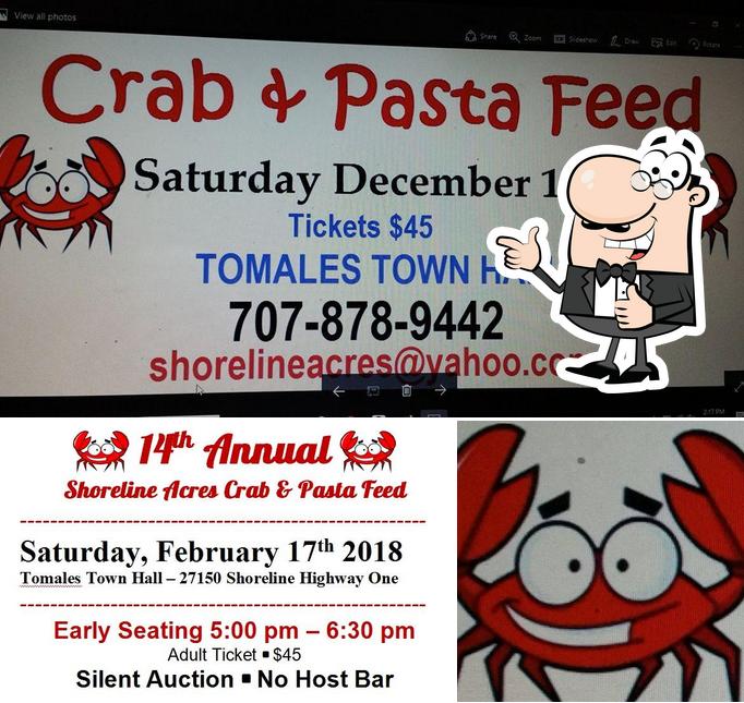 CRAB & Pasta Feed in Tomales