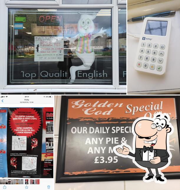 Golden Cod, Sutton-in-Ashfield - Restaurant menu, prices and reviews