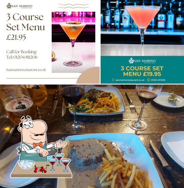 San Marino in Bolton - Restaurant menu and reviews
