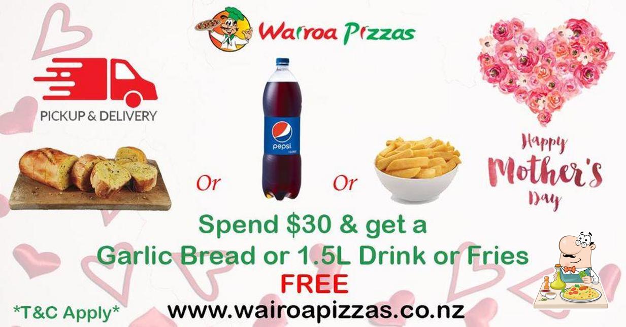 Wairoa Pizzas kebabs and Indian Food, Wairoa - Restaurant menu, prices ...