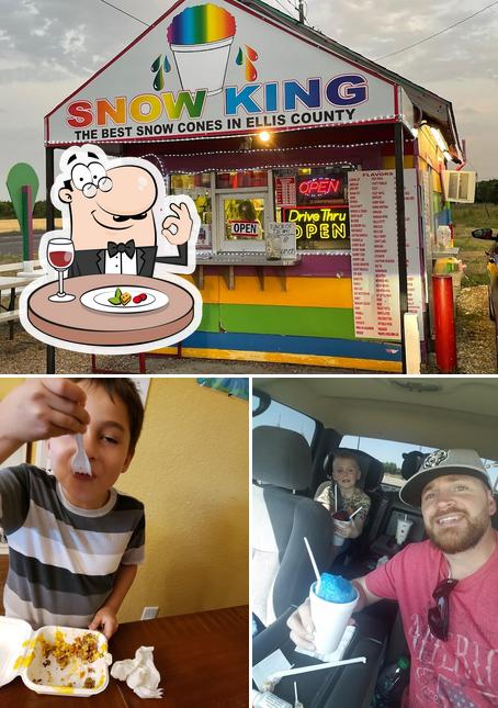 Snow King Snow Cones, Red Oak - Restaurant menu, prices and reviews
