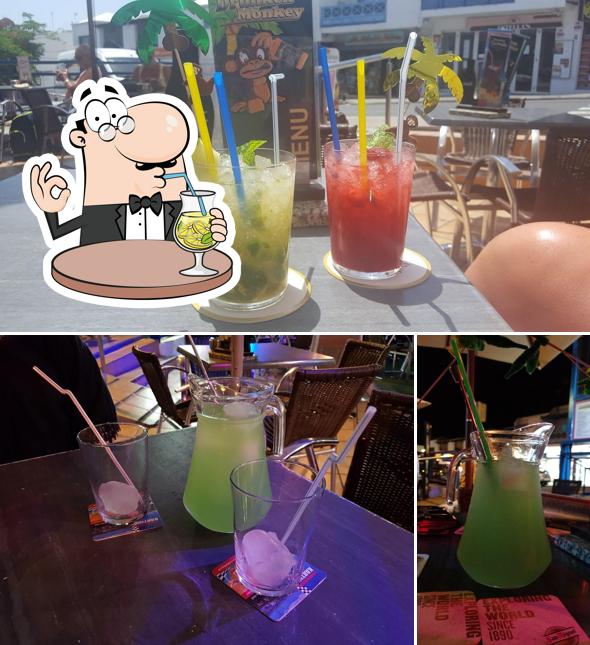 Bar The drunken monkey, Puerto del Carmen - Restaurant menu, prices and ...
