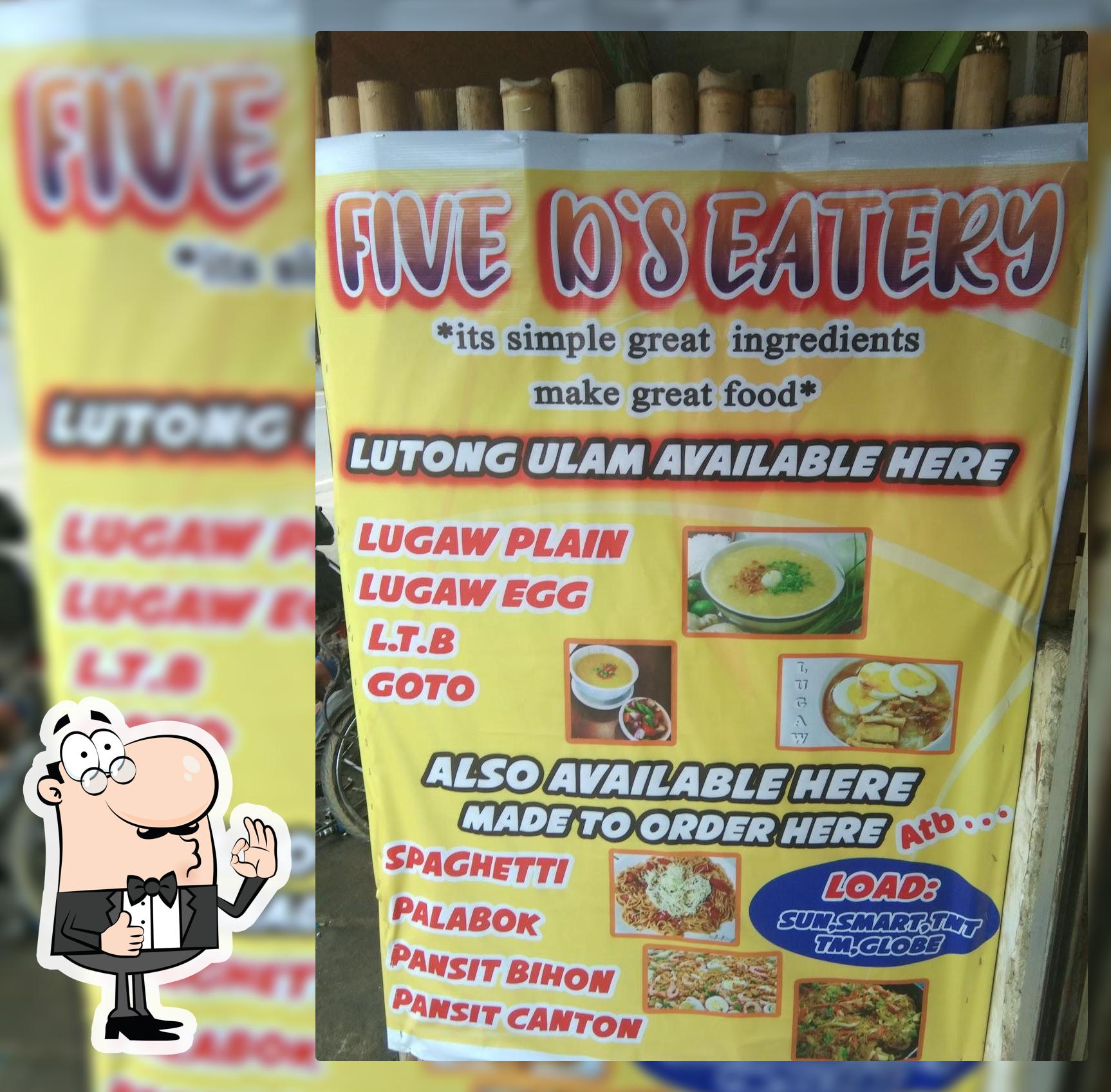 Five D's Eatery, Bustos - Restaurant menu, prices and reviews