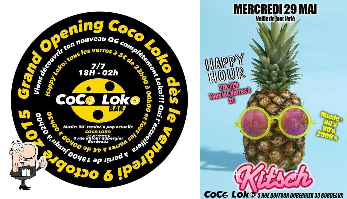 COCO LOKO, Bordeaux - Menu du restaurant, prix et avis