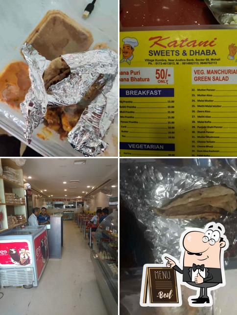 Katani Sweets And Dhaba, Sahibzada Ajit Singh Nagar - Restaurant menu ...