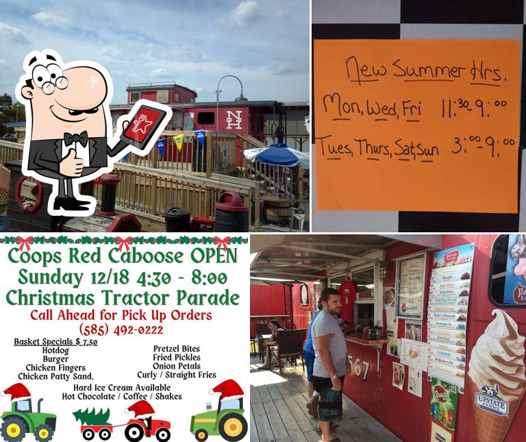 Coops Red Caboose in Arcade - Restaurant menu and reviews
