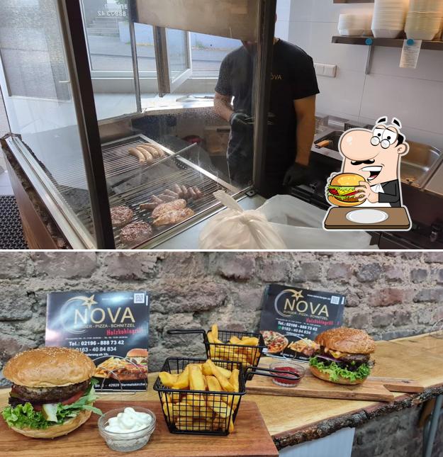 NOVA Burger • Vom Holzkohlegrill, Wermelskirchen - Speisekarte, Preise ...