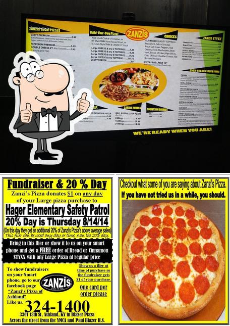 Zanzis Pizza Gallipolis in Gallipolis - Restaurant menu and reviews