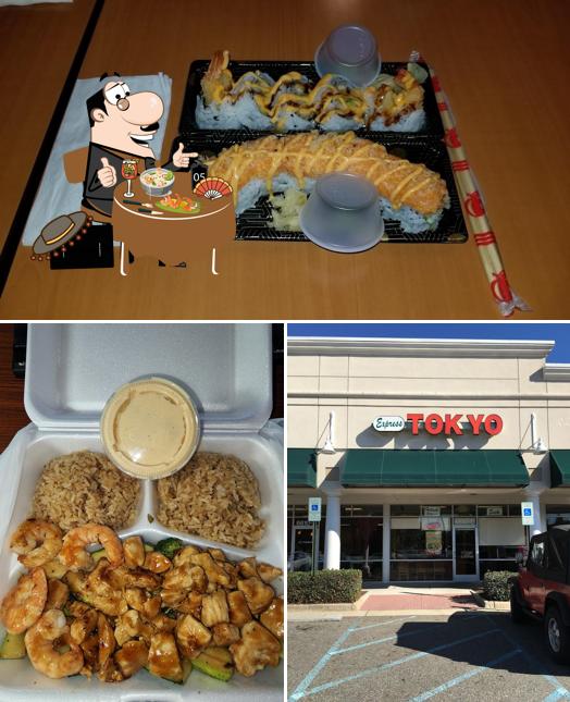 Tokyo Express, 6610 Mooretown Rd C in Williamsburg - Restaurant menu ...