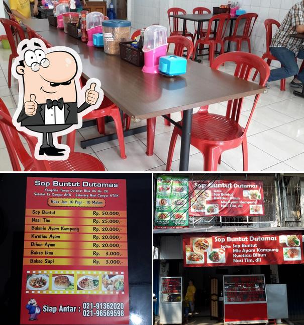 Sop Buntut Dutamas restaurant, West Jakarta, Komplek Taman Dutamas Blok ...