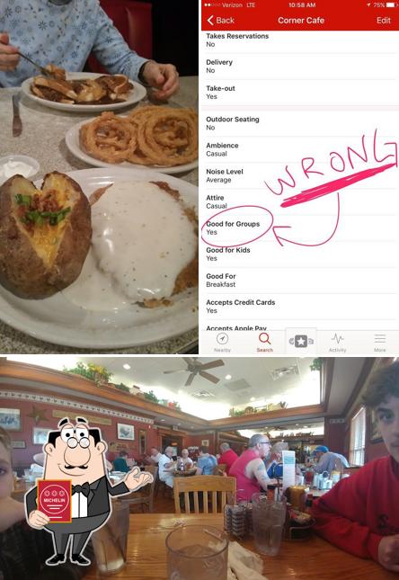Corner Cafe Riverside in Riverside - Restaurant menu and reviews