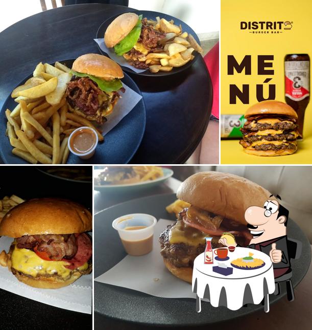Distrito Burger Bar - Bocagrande establecimiento, Cartagena — carta ...