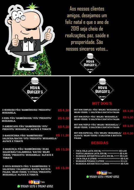 Nova Burger's, Campo Grande - Menu do restaurante, preços e opiniões