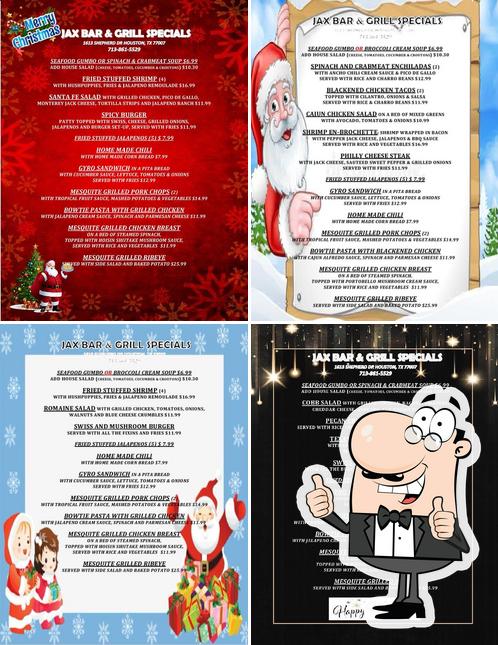 Jax Grill, 1613 Shepherd Dr in Houston - Restaurant menu and reviews
