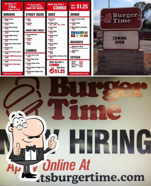 Burger Time in West Saint Paul - Restaurant menu and reviews