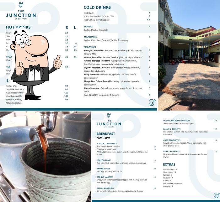 The Junction At Griffith, Southport - Restaurant menu, prices and reviews
