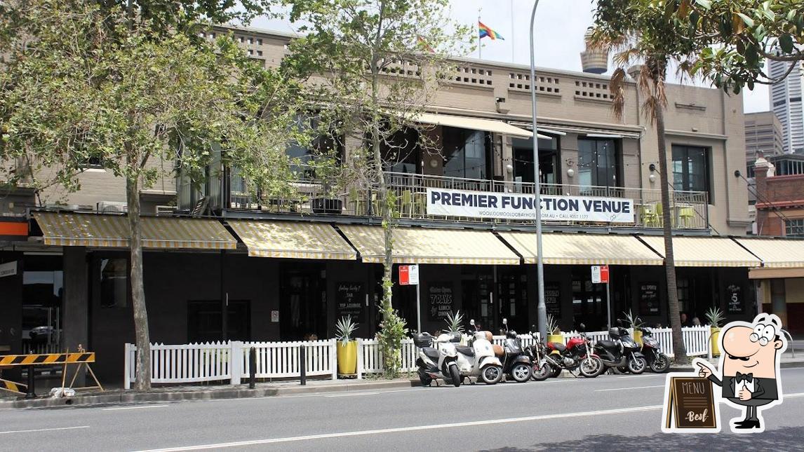 Woolly Bay Hotel in Woolloomooloo - Restaurant menu and reviews