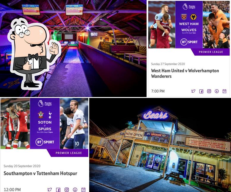 Bear's Pool and snooker bar, Ipswich - Restaurant menu, prices and reviews