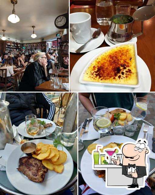 Les Philosophes restaurant, Paris, 28 Rue Vieille du Temple ...
