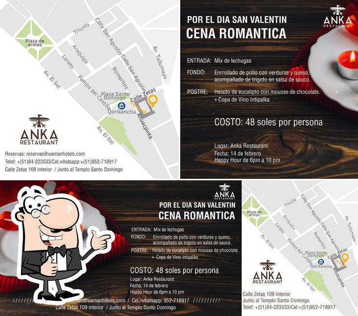 Anka Restaurant - Plaza Santo Domingo, Cusco - Menú del restaurante ...