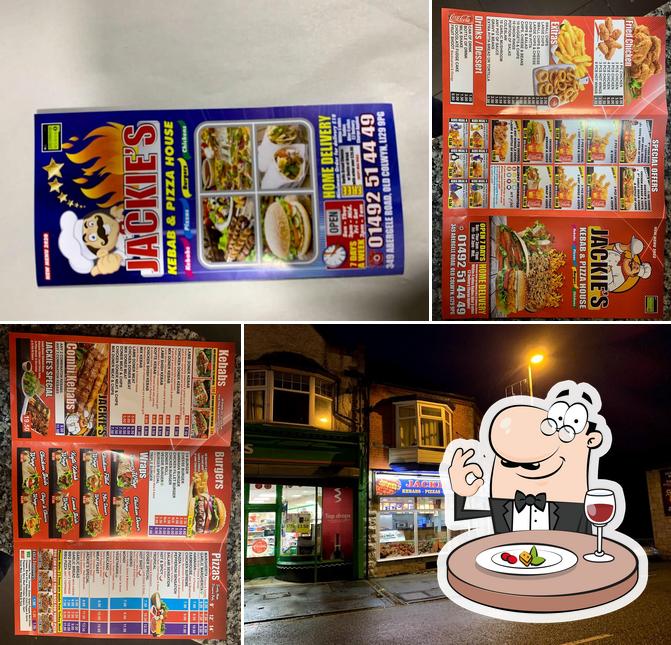 Jackie's Kebab House, Old Colwyn - Restaurant menu, prices and reviews