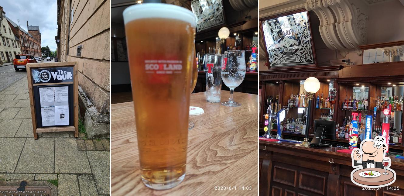 The Vault Pub, Grub, & Club, Greenock - Restaurant menu, prices and reviews