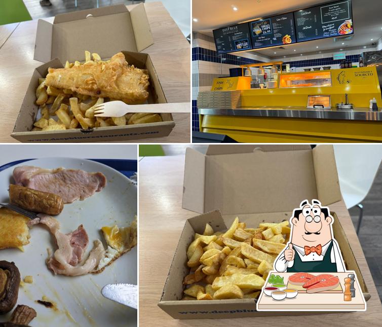 Deep Blue Fish & Chips in Baldock - Restaurant menu and reviews