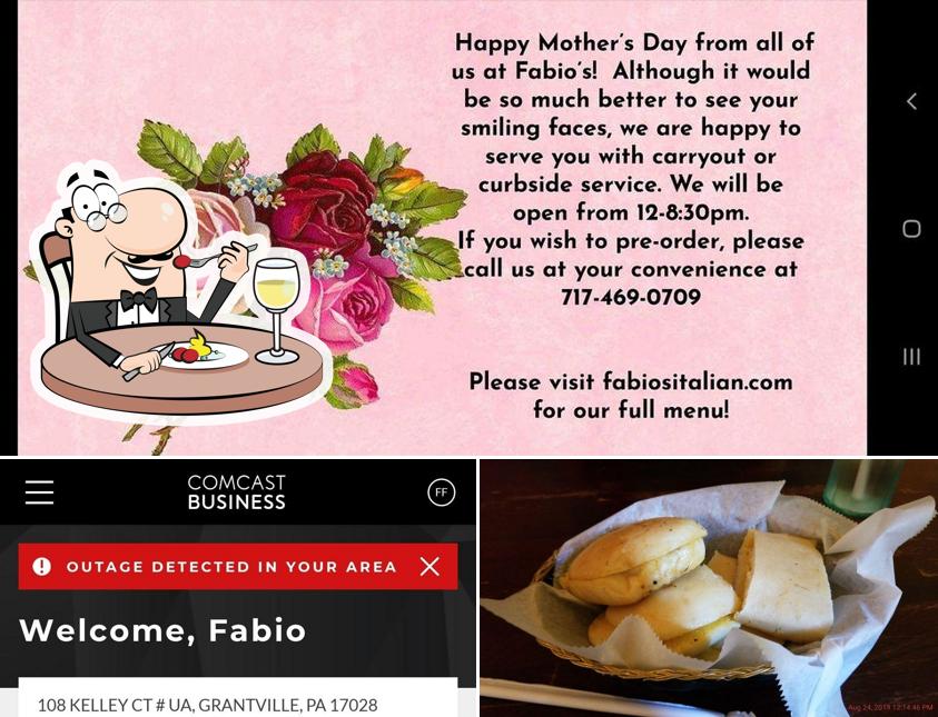 Fabio's Restaurant & Authentic Italian Cuisine, Grantville - Restaurant ...