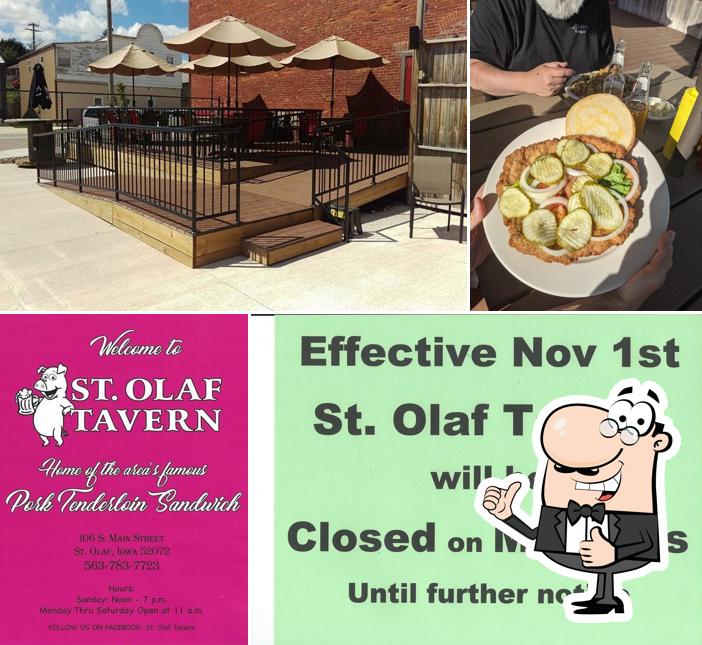 St. Olaf Tavern in Saint Olaf - Restaurant menu and reviews