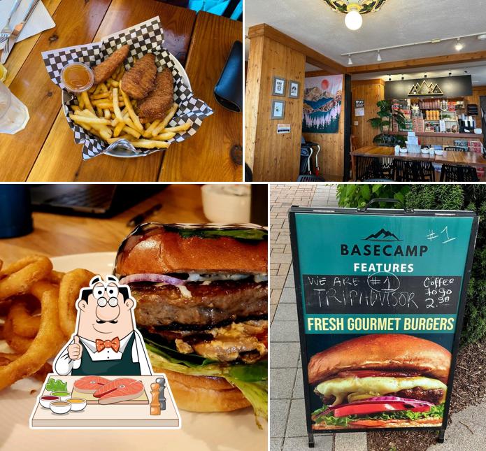 Basecamp Burger Joint in Harrison Hot Springs - Restaurant menu and reviews